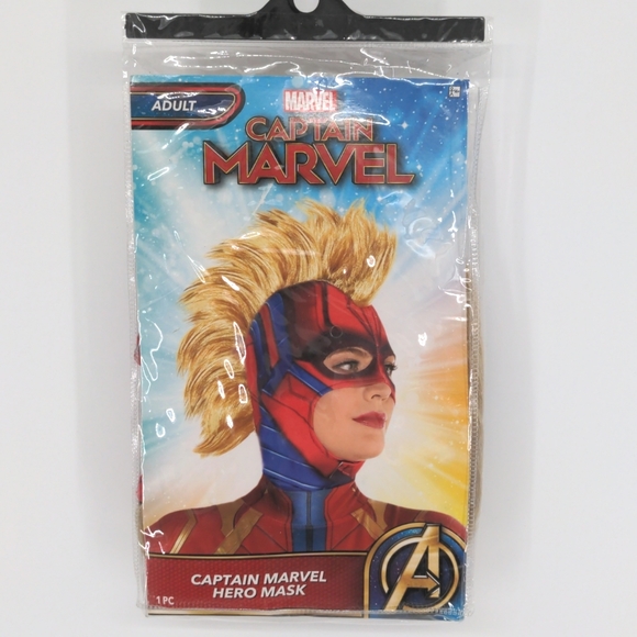 Marvel | Other | Marvel Captain Marvel Adult Mask | Poshmark